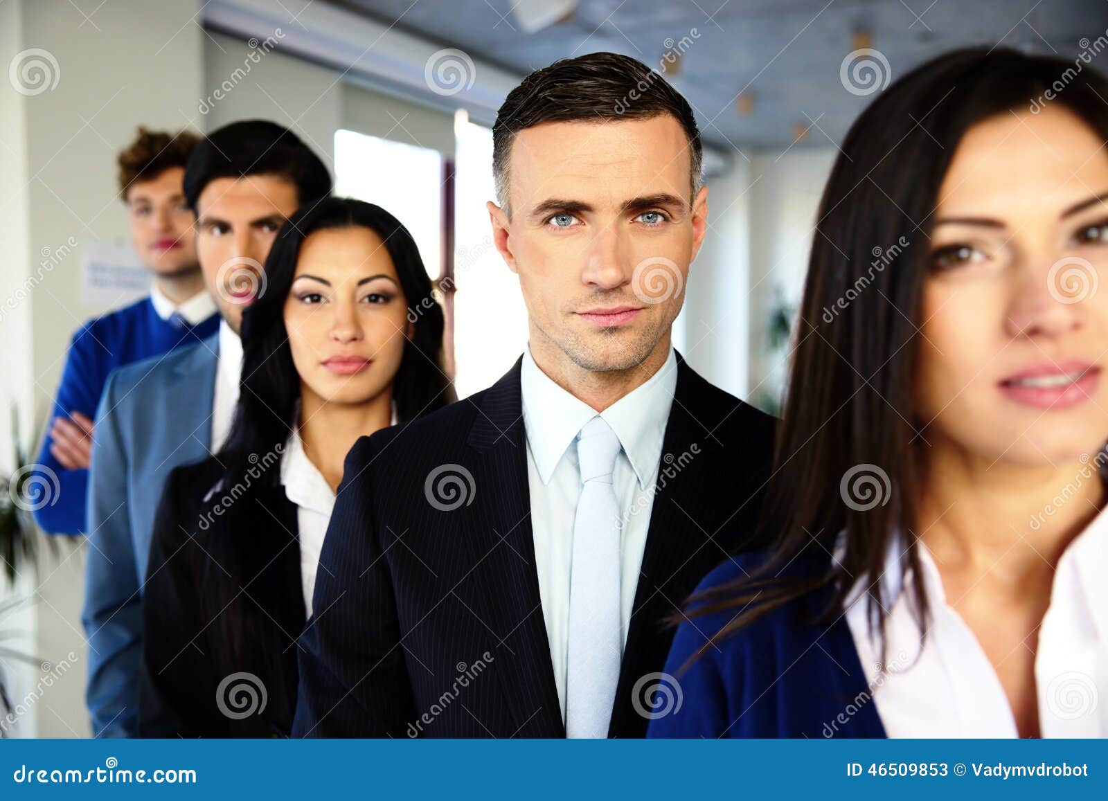 Group of a Serious Business People Stock Image - Image of executive ...