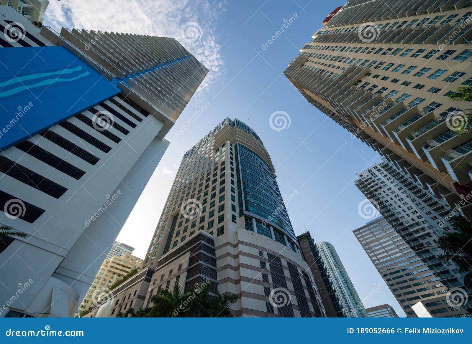 Group of Several Buildings in the City Stock Photo - Image of upward ...