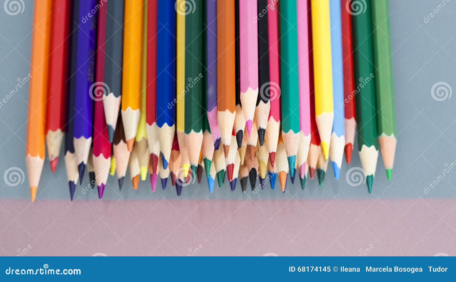 Group of Sharp Colored Pencils Stock Image - Image of inspiration ...
