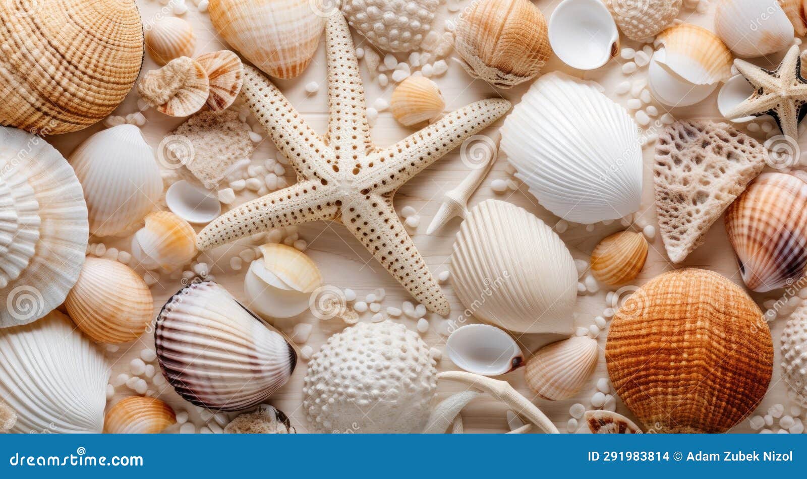 A group of shells stock illustration. Illustration of molluscs - 291983814