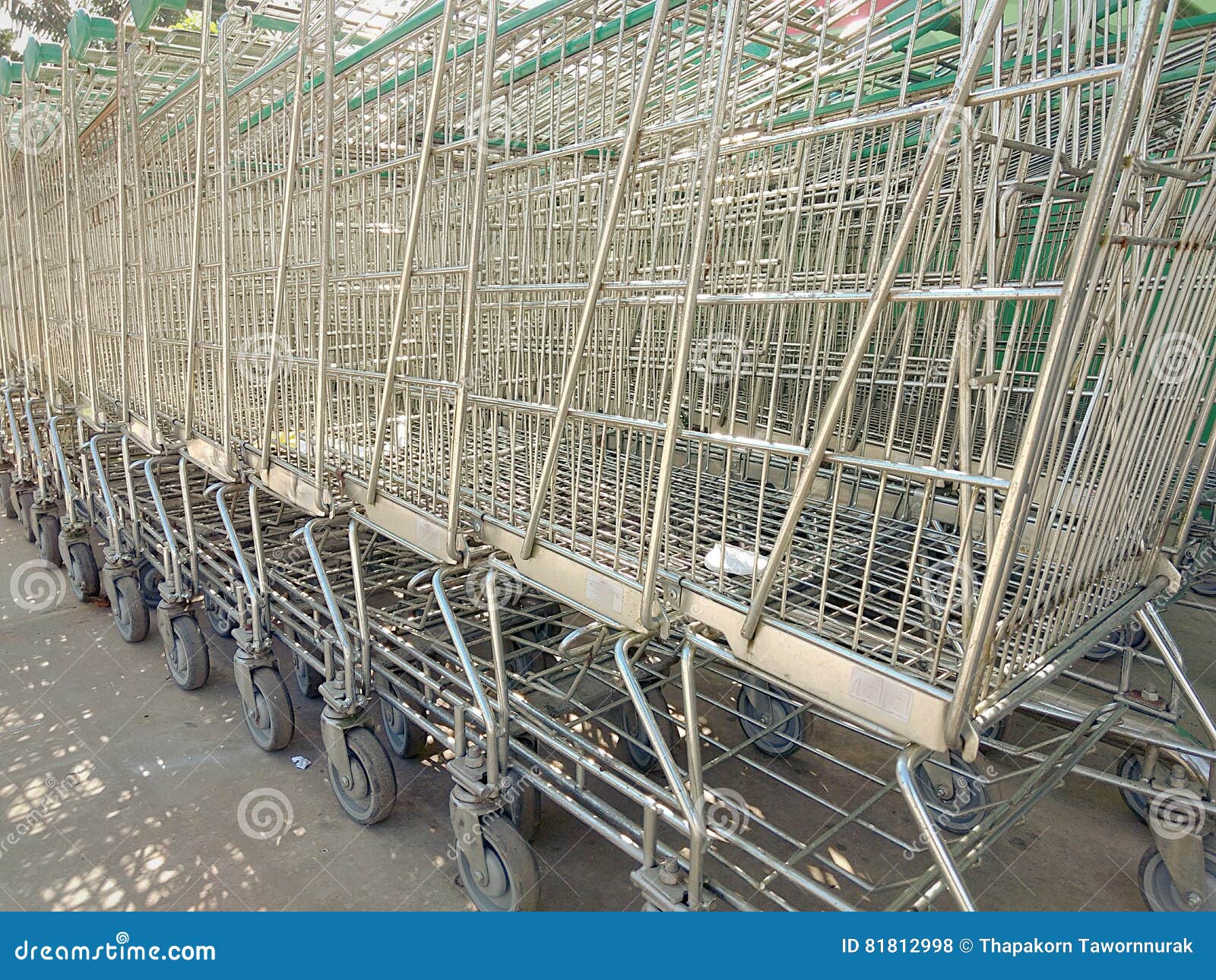 Group of shipping cart stock photo. Image of basket, merchandise - 81812998