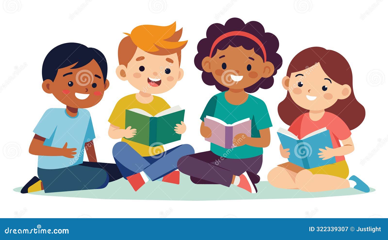 A Group Of Siblings Huddled Together Sharing Secrets And Catching Up On ...