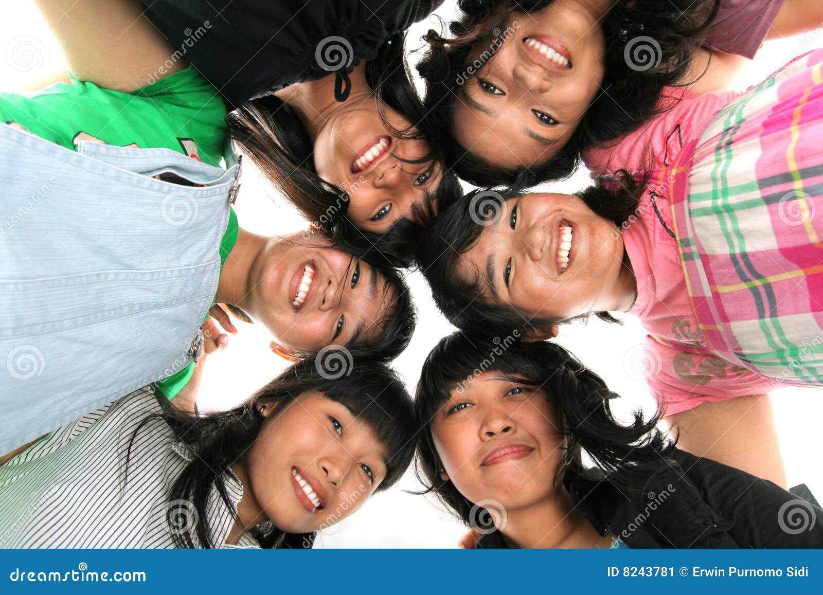 Group of six people stock image. Image of good, diversity - 8243781