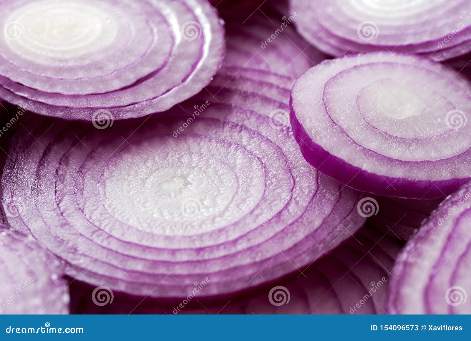 Group of Sliced Red Onion Rings Stock Image - Image of root, onion ...