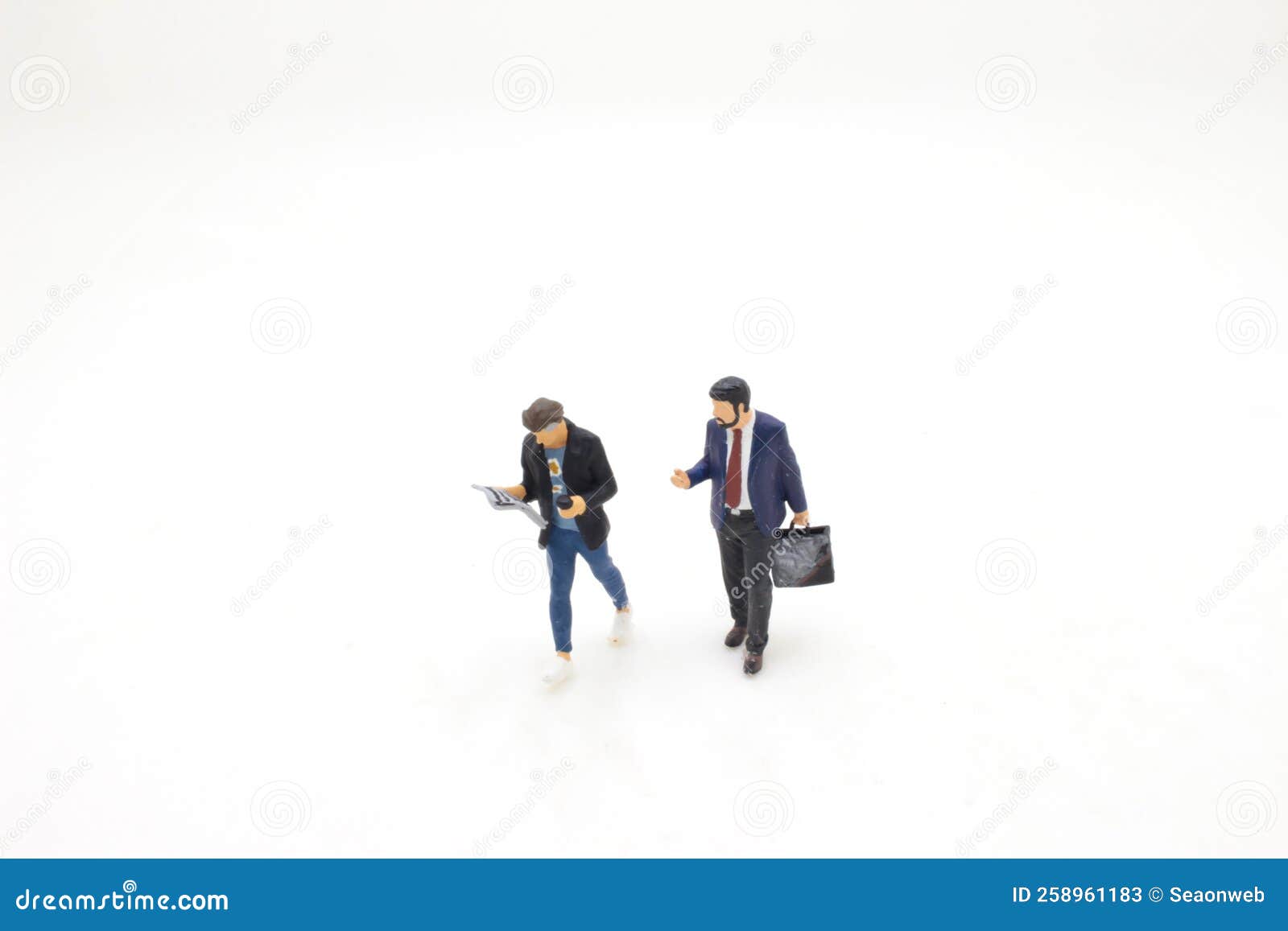 A Group of the Small Business Figure Stock Image - Image of ...