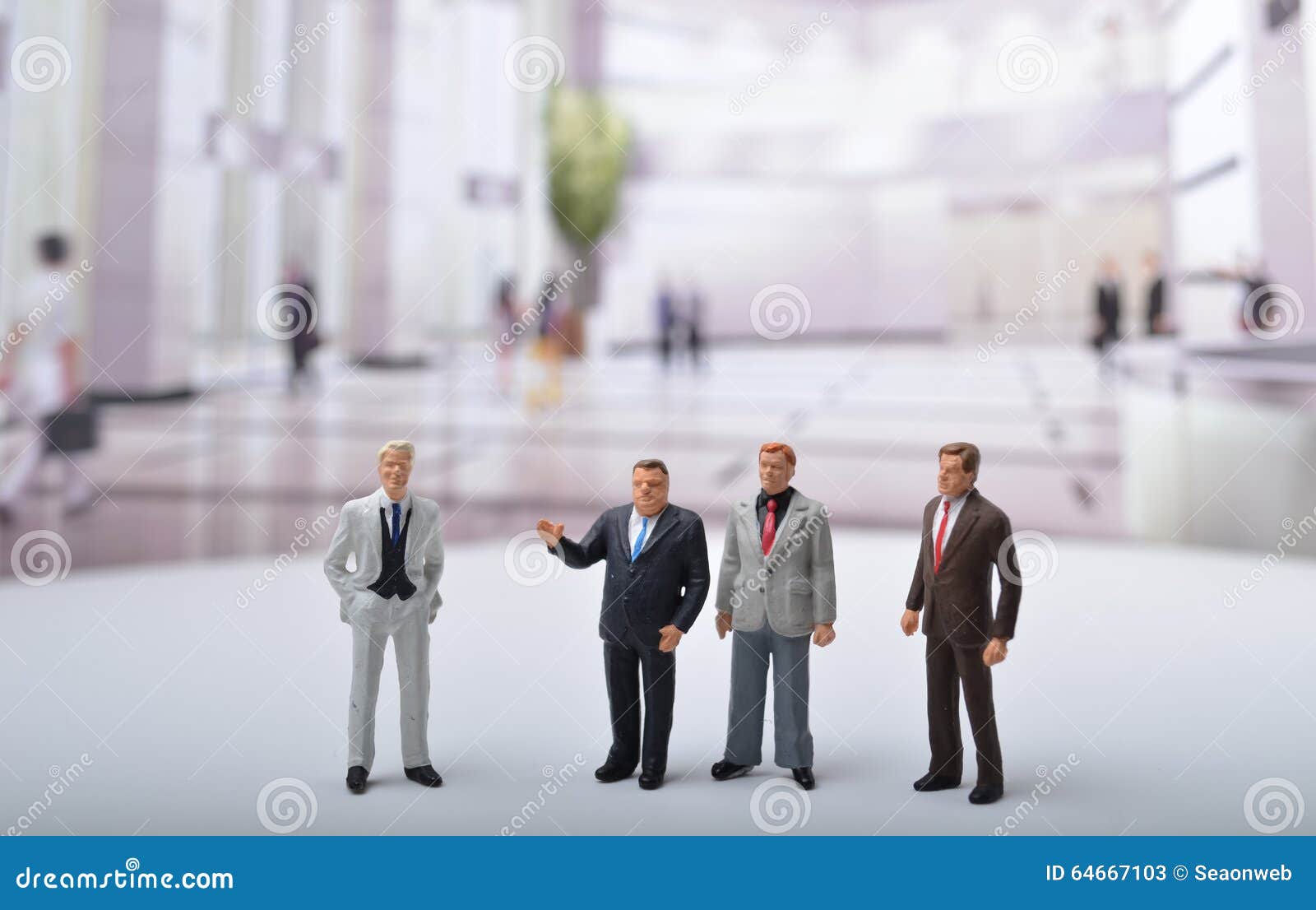 Group of Small Business Figure Stock Image - Image of home, macro: 64667103