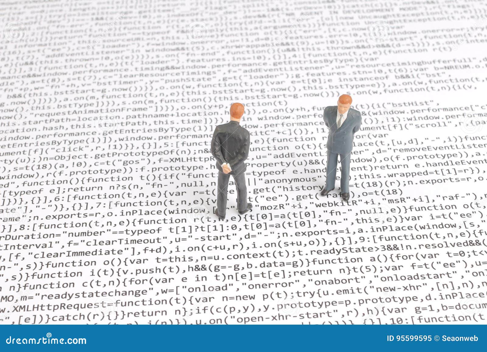 The Group of the Small Business Figure Stock Image - Image of plan ...