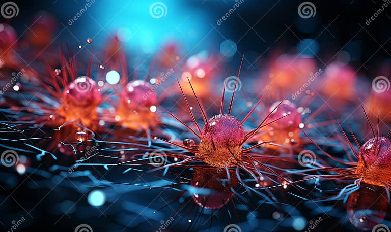 Group of Small Red Balls on Black Surface Stock Image - Image of black ...