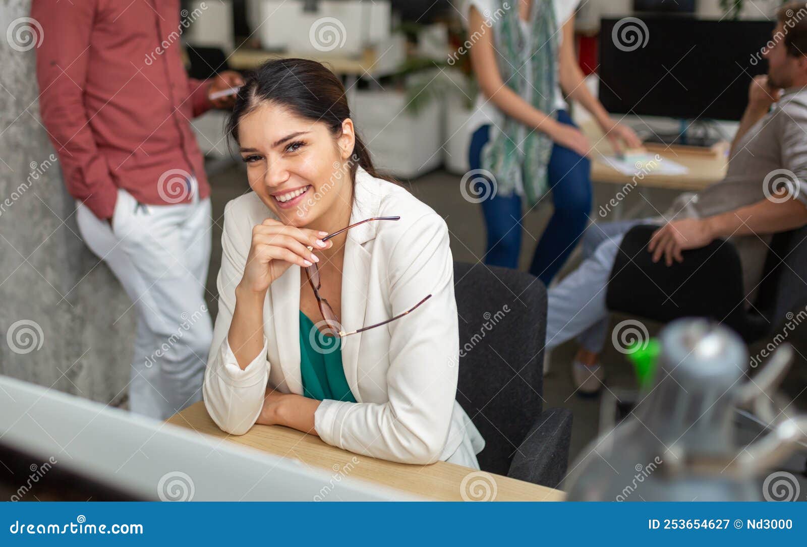 Group of Software Engineers Working Developing Applications Together in ...