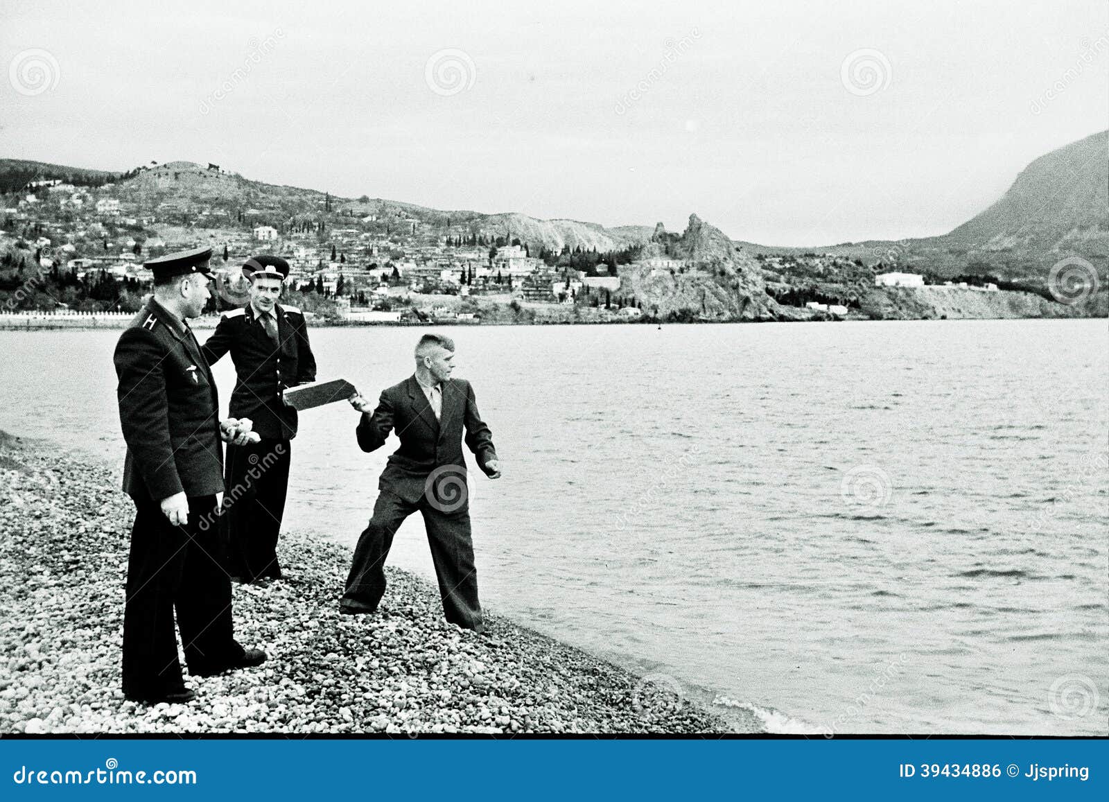Group of Soviet Veterans in Sevastopol, USSR, 1950 Editorial Photo ...