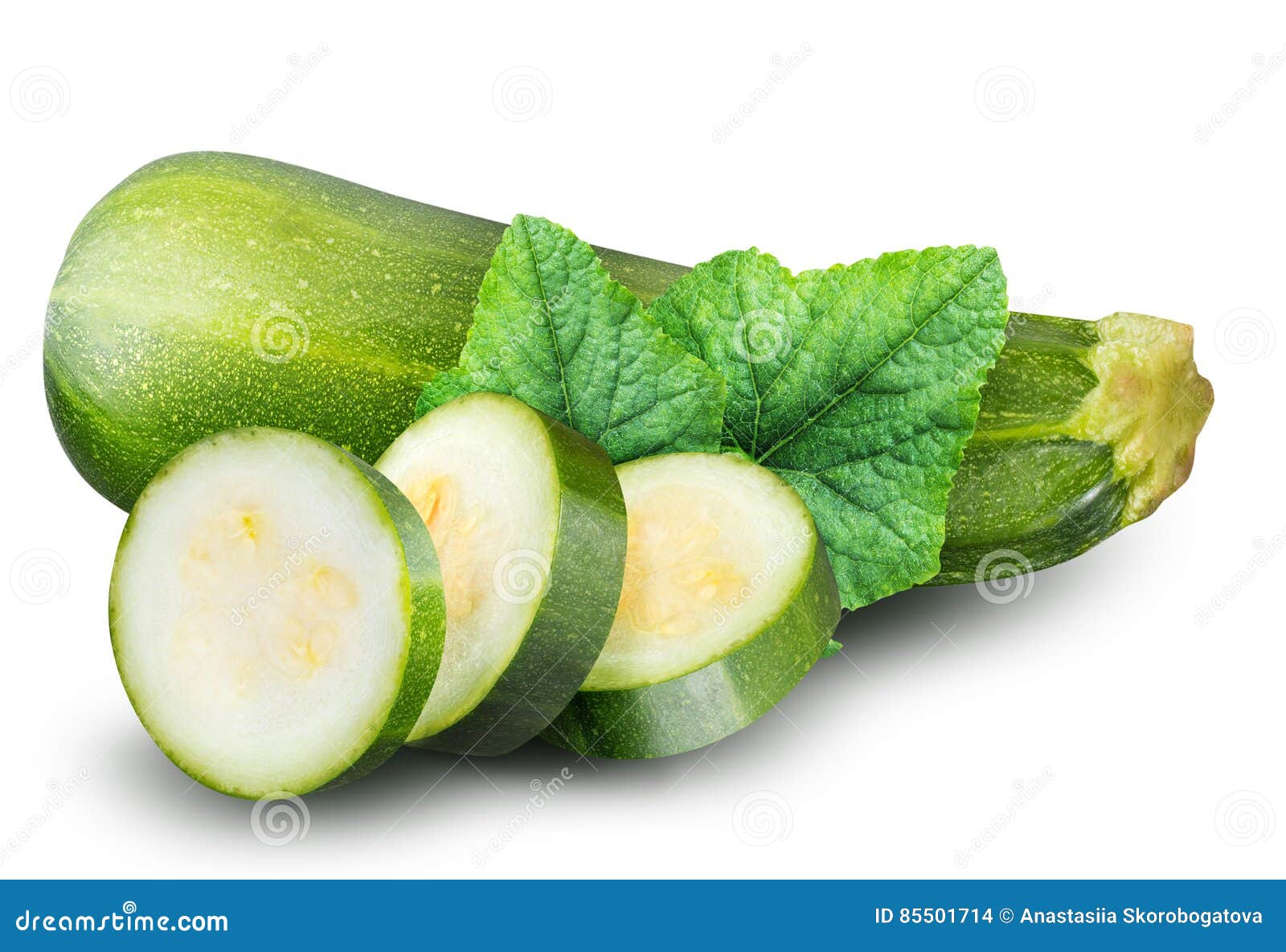 Group of Squashes Vegetable Marrow Zucchini on White Ba Stock Photo ...