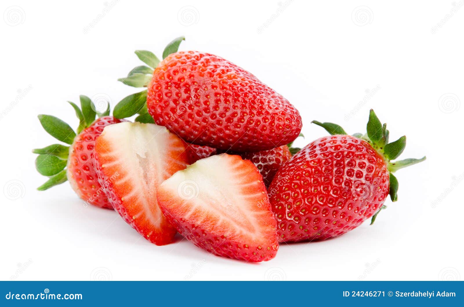 Group of strawberries stock image. Image of food, organic - 24246271