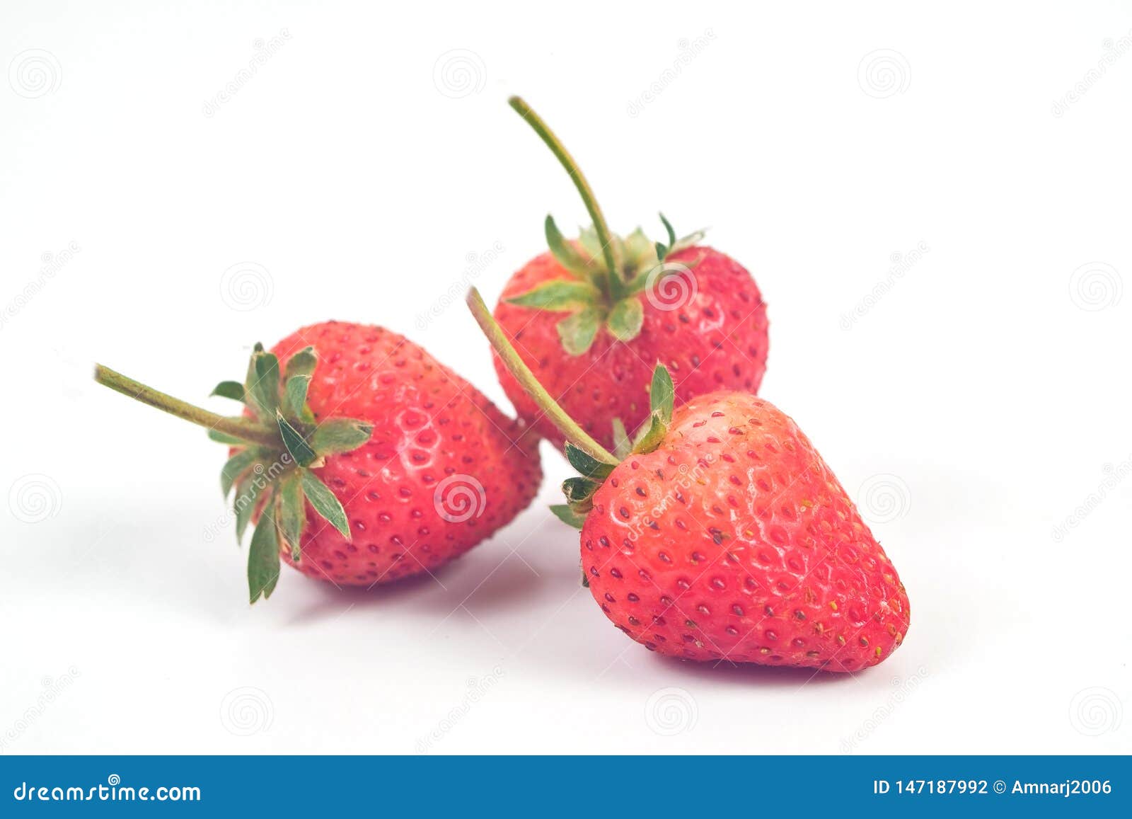 Group of Strawberries on White Stock Photo - Image of dessert, diet ...