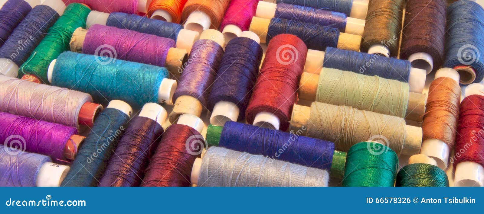 Group of string coils stock photo. Image of cotton, spool - 66578326