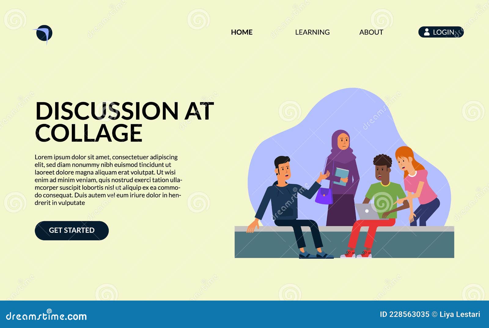 Group Student of Mix Race Diversity Discussion Learning Lesson Study at ...