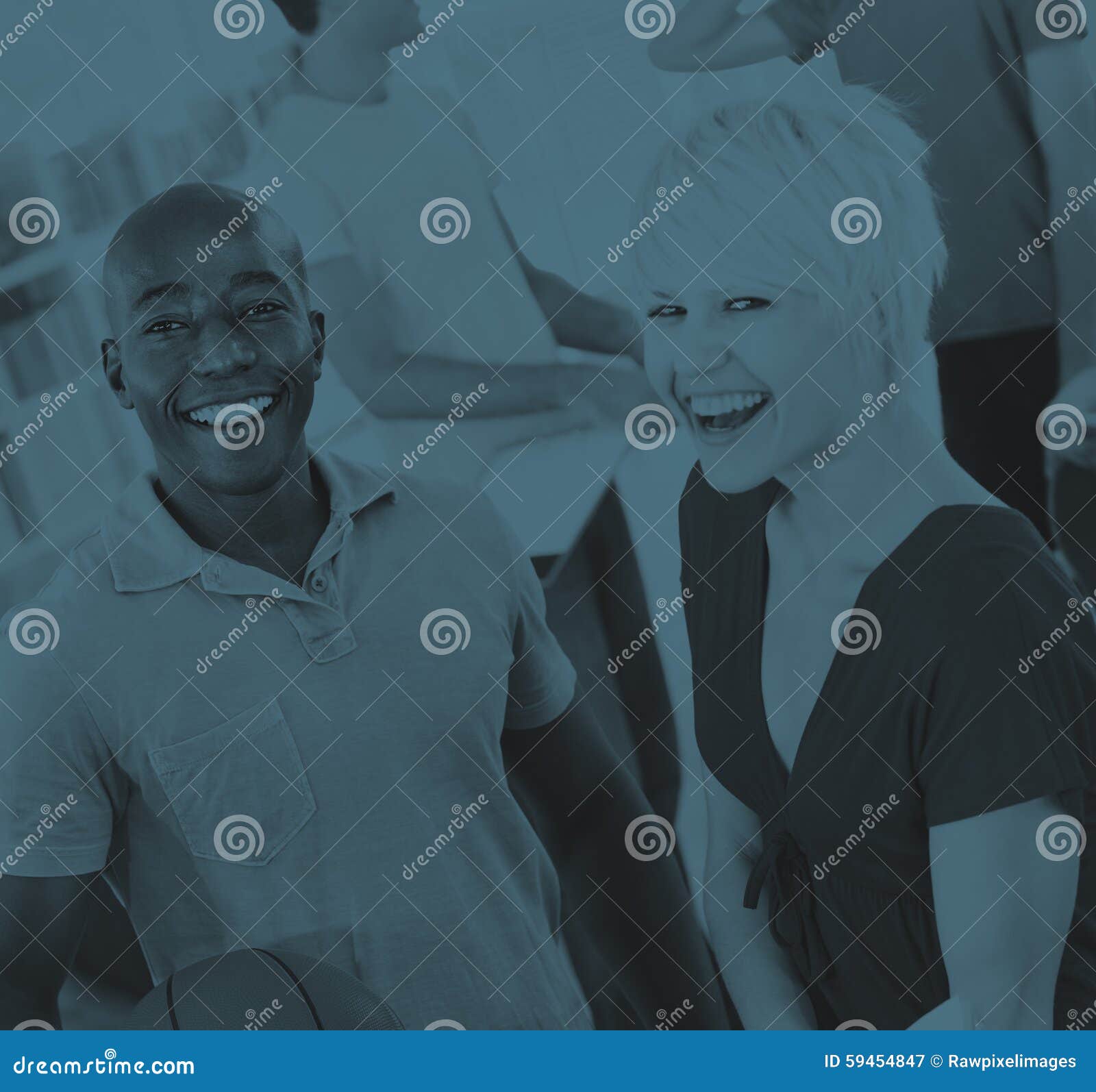 Group of Student in University Smiling Concept Stock Image - Image of ...
