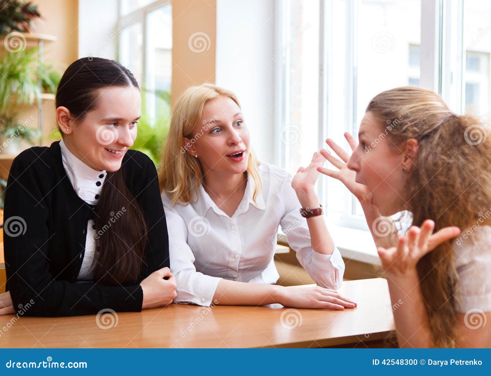Group of Students during a Brake Stock Photo - Image of friends, casual ...