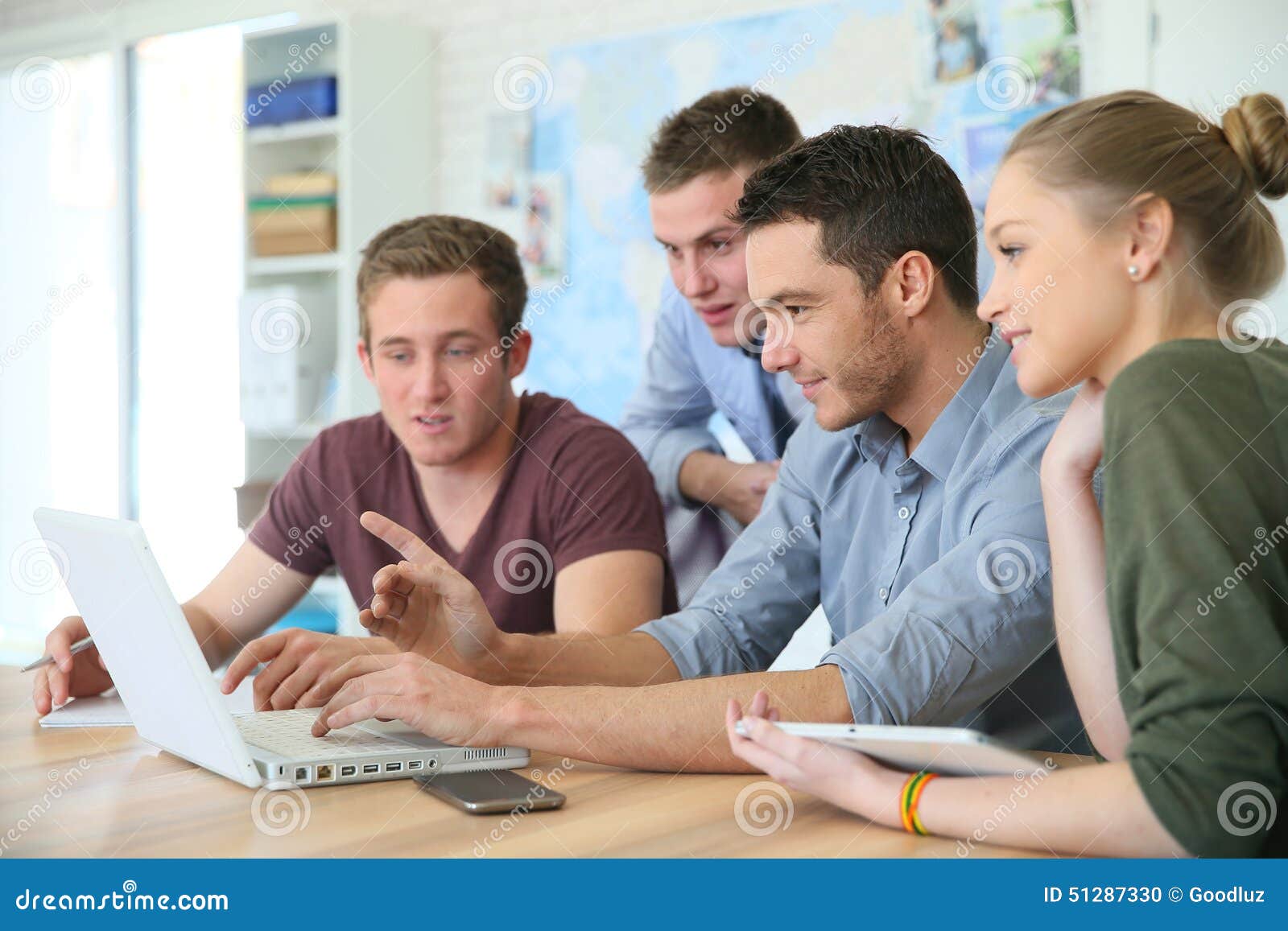 Group of Students during Business Training Stock Photo - Image of ...