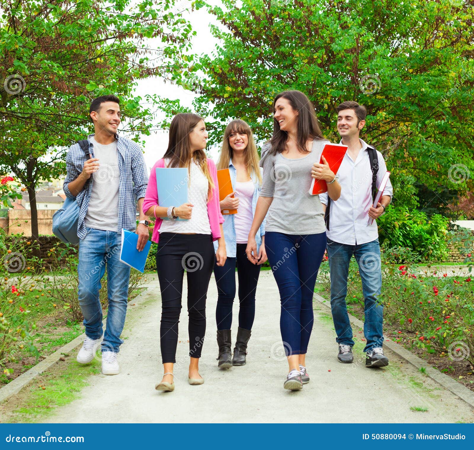 Group of students stock photo. Image of bachelor, beauty - 50880094