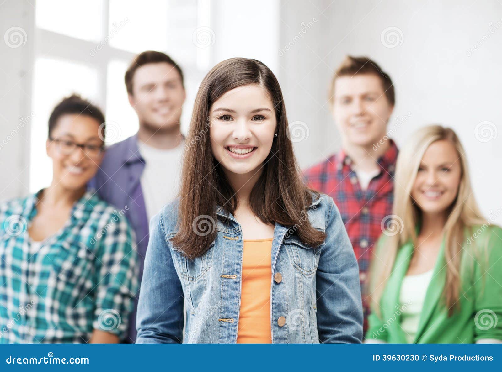 Group of Students at School Stock Photo - Image of class, scholar: 39630230