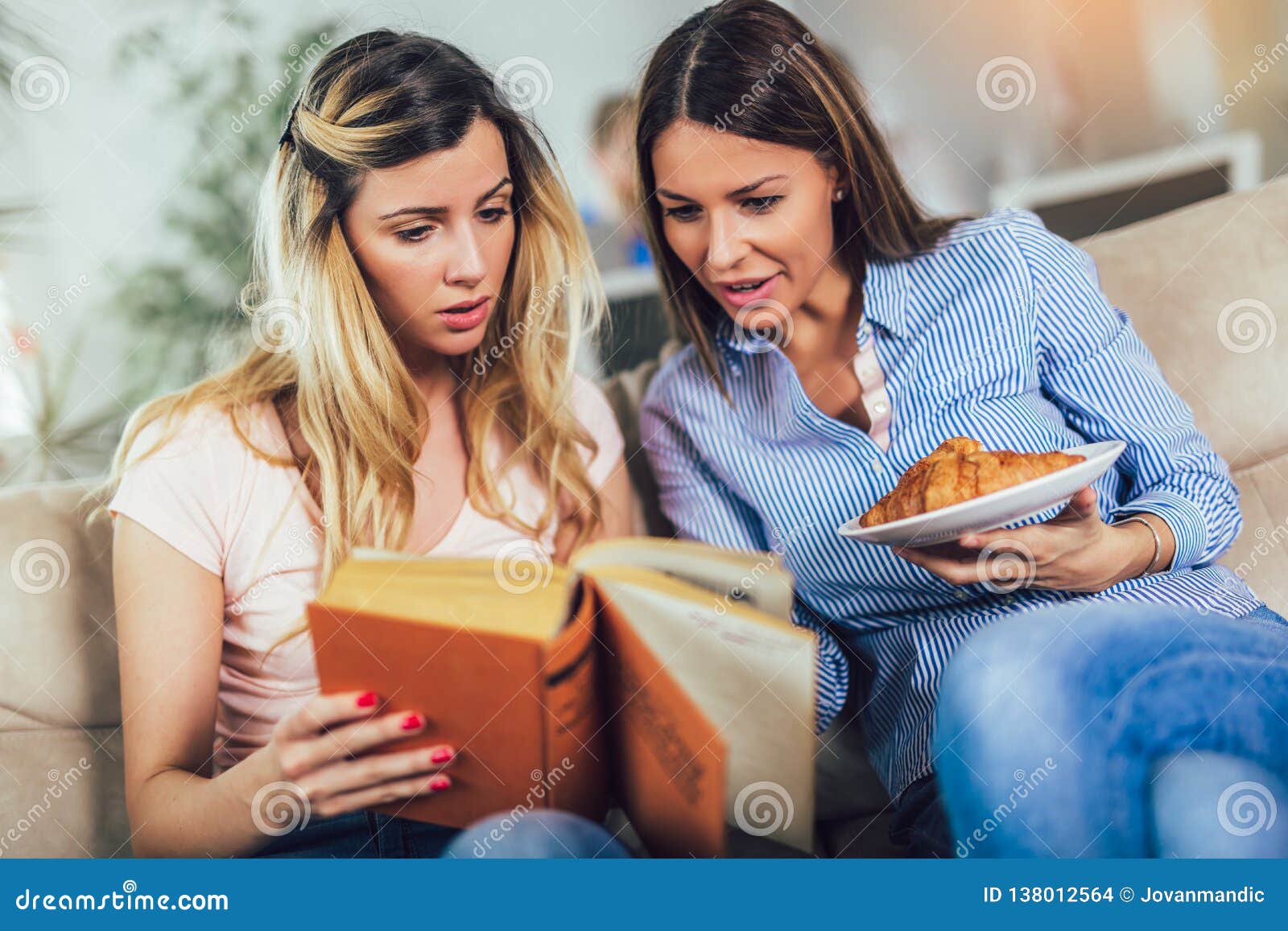Group of Students Study at Home. Stock Photo - Image of friendship ...