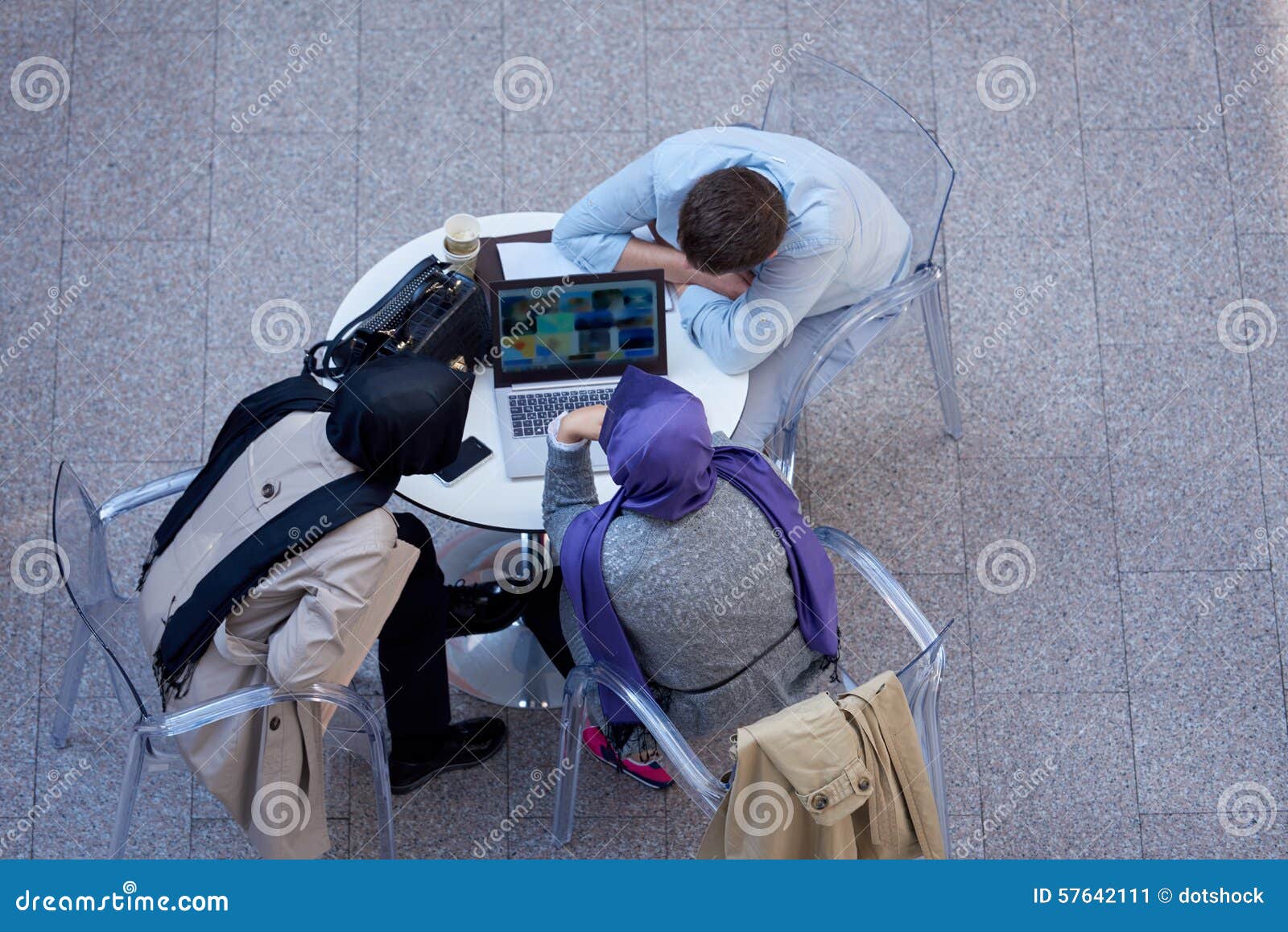 Group of students top view stock image. Image of project - 57642111