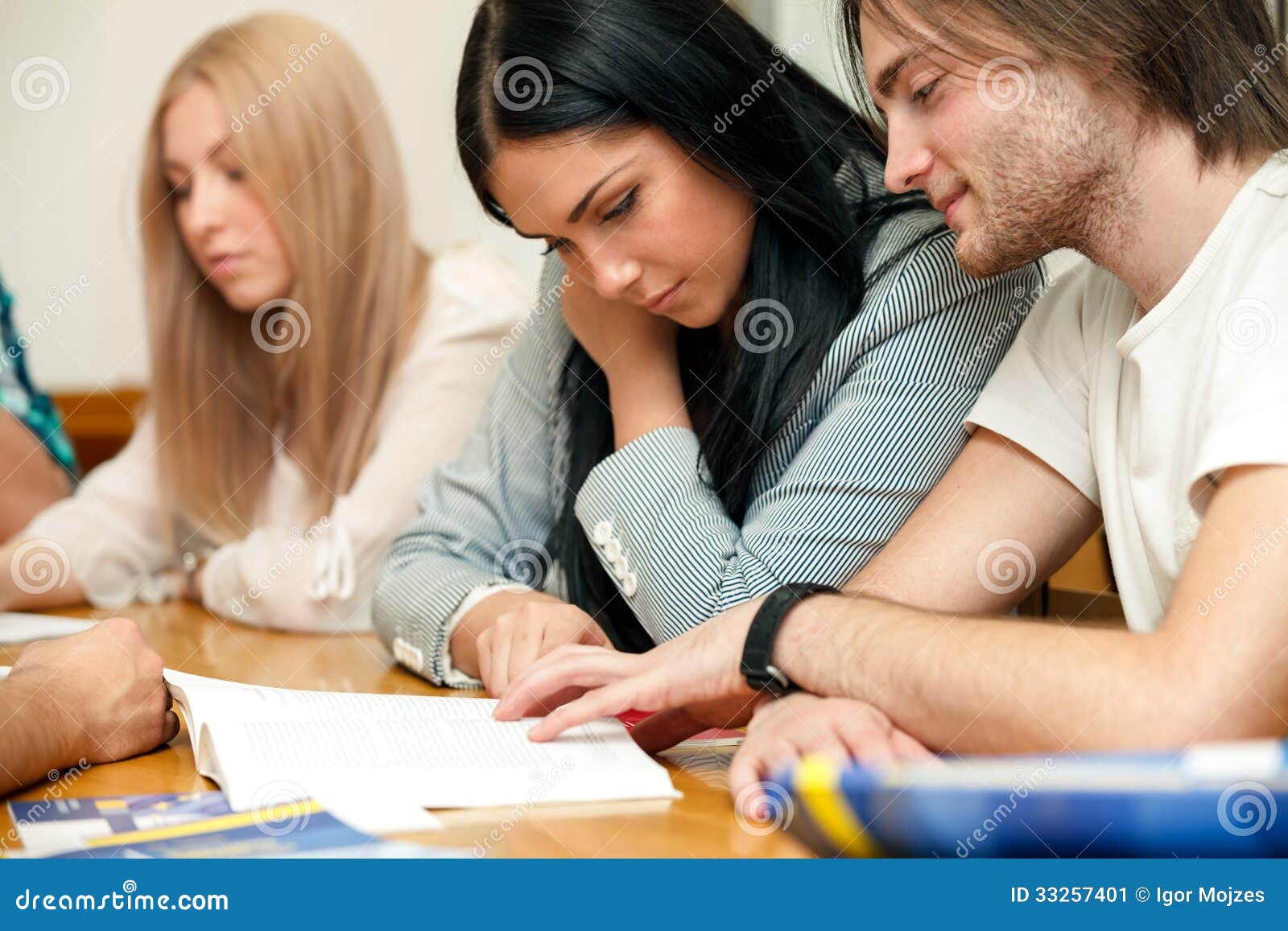 Group of students training stock image. Image of happy - 33257401