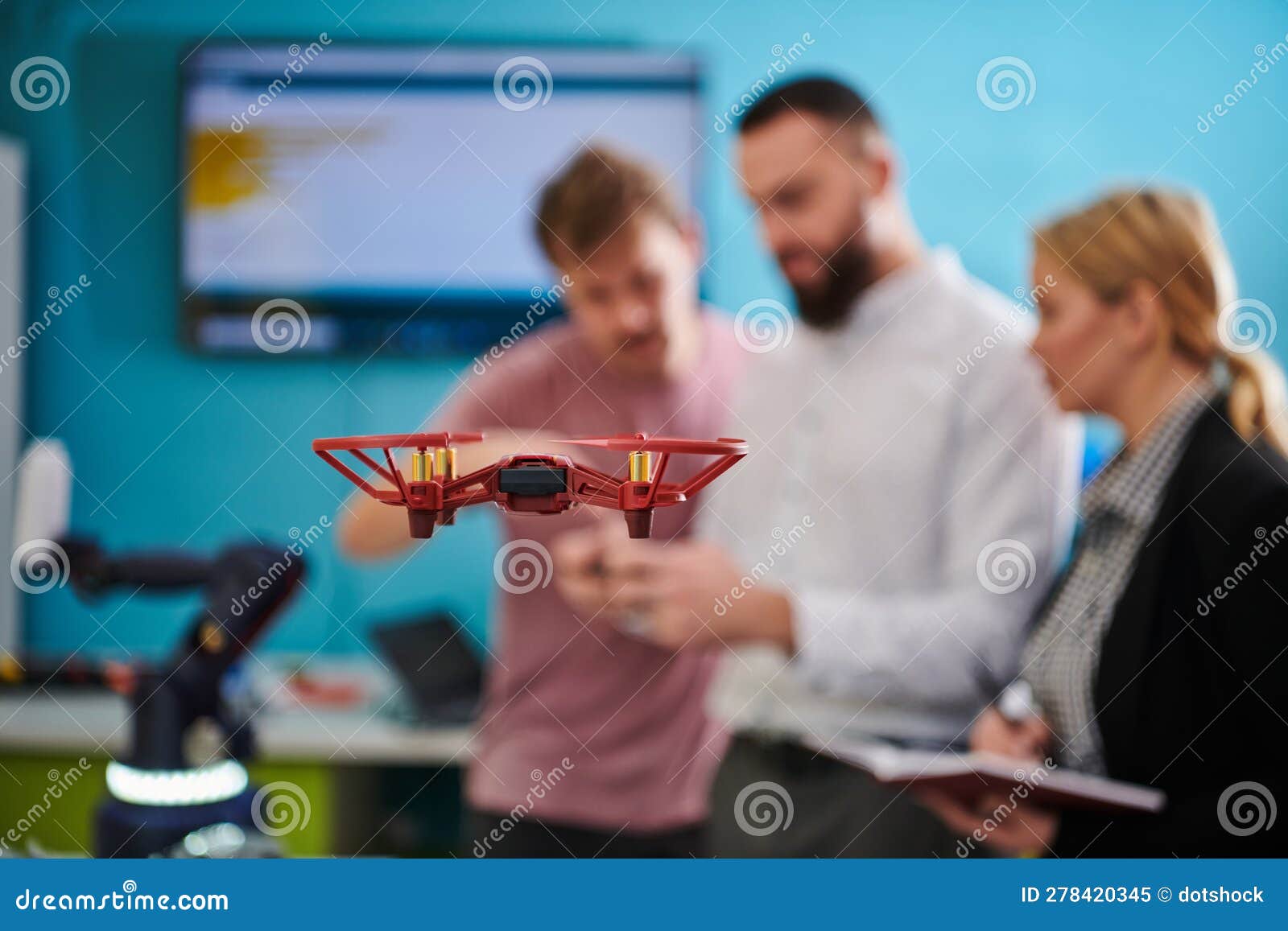 A Group of Students Working Together in a Laboratory, Dedicated To ...
