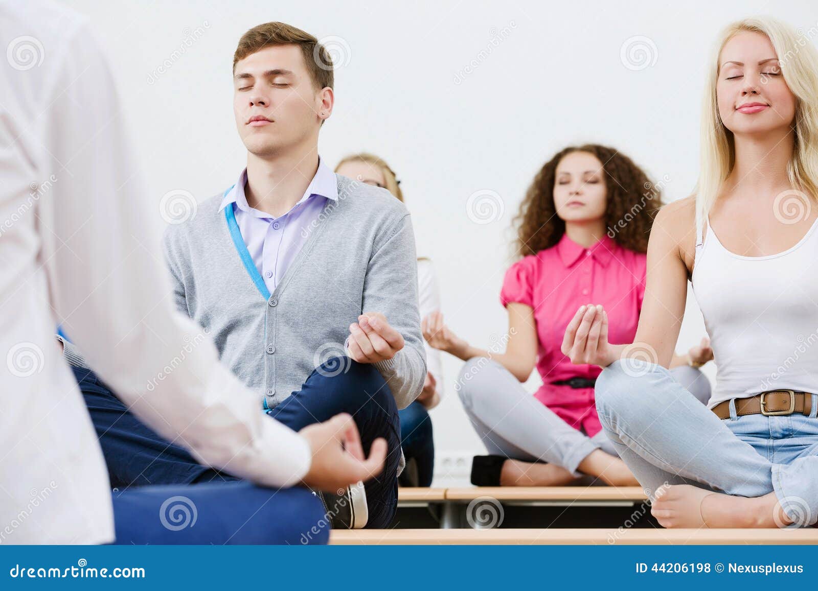 Group of students stock photo. Image of college, contemplation - 44206198