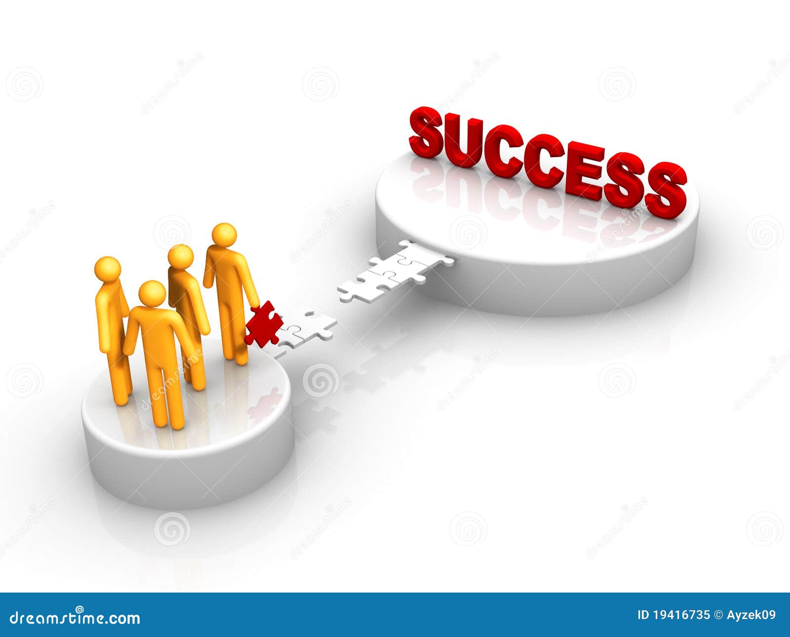 Group Success stock illustration. Illustration of bridge - 19416735