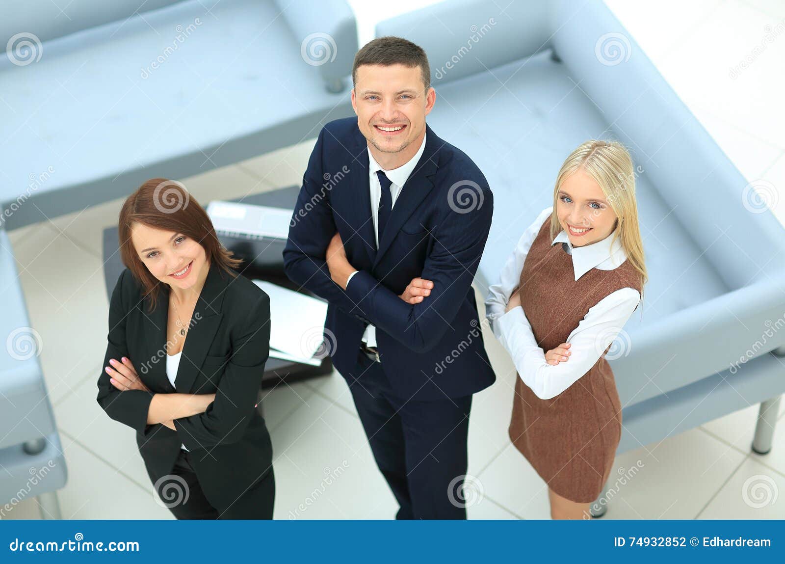 Group of Successful Business People Looking Confident Stock Photo ...