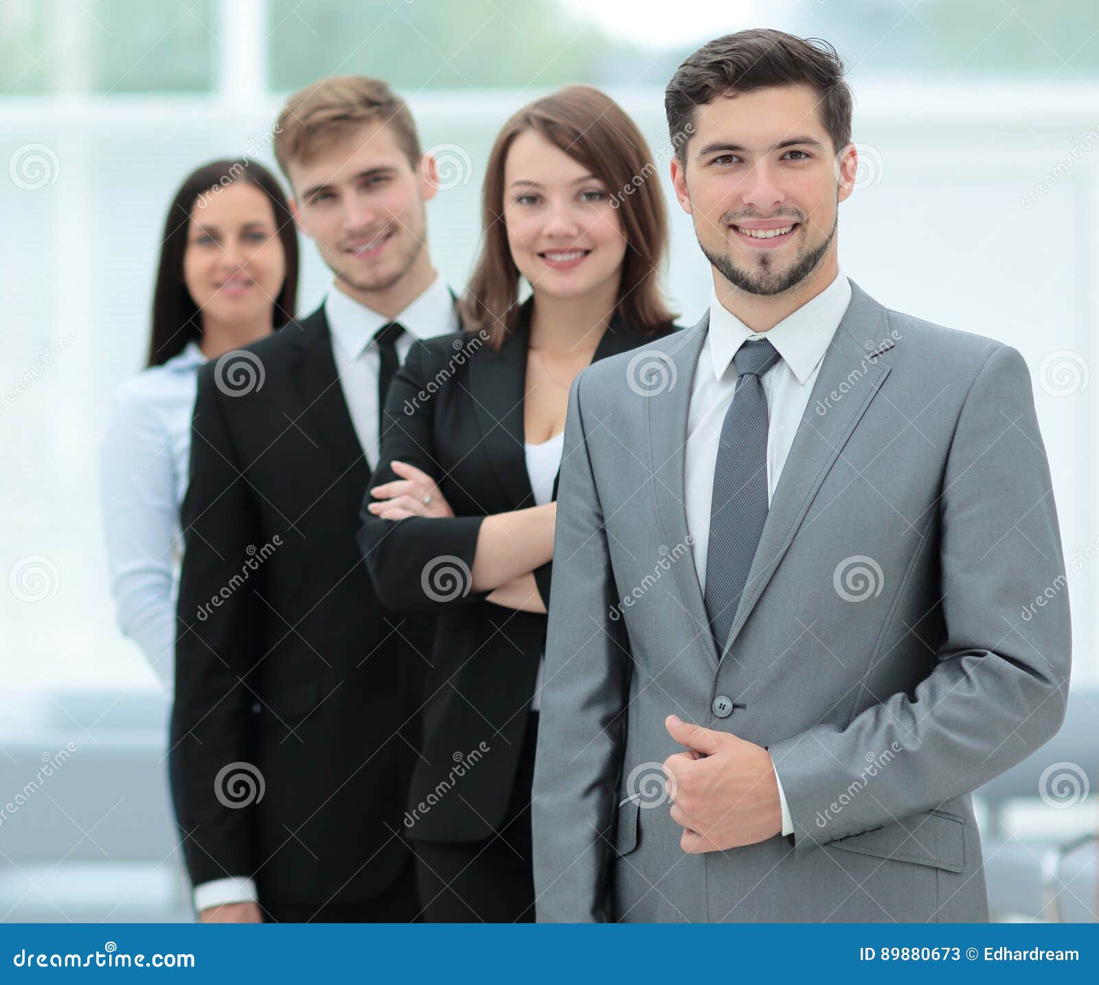 Group of Successful Business People Looking Confident Stock Image ...