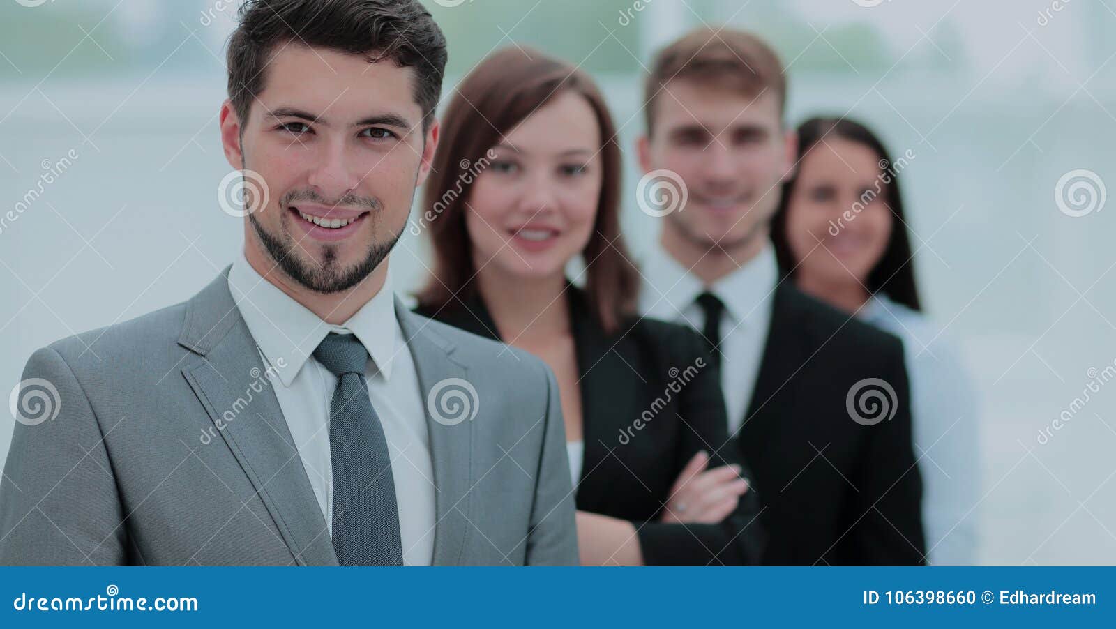 Group of Successful Business People Looking Confident Stock Photo ...