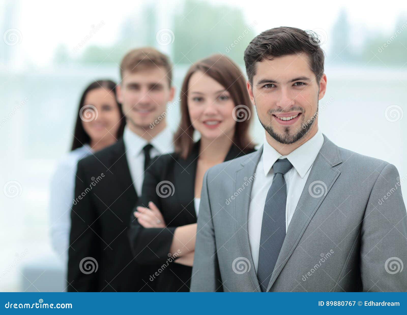 Group of Successful Business People Looking Confident Stock Image ...