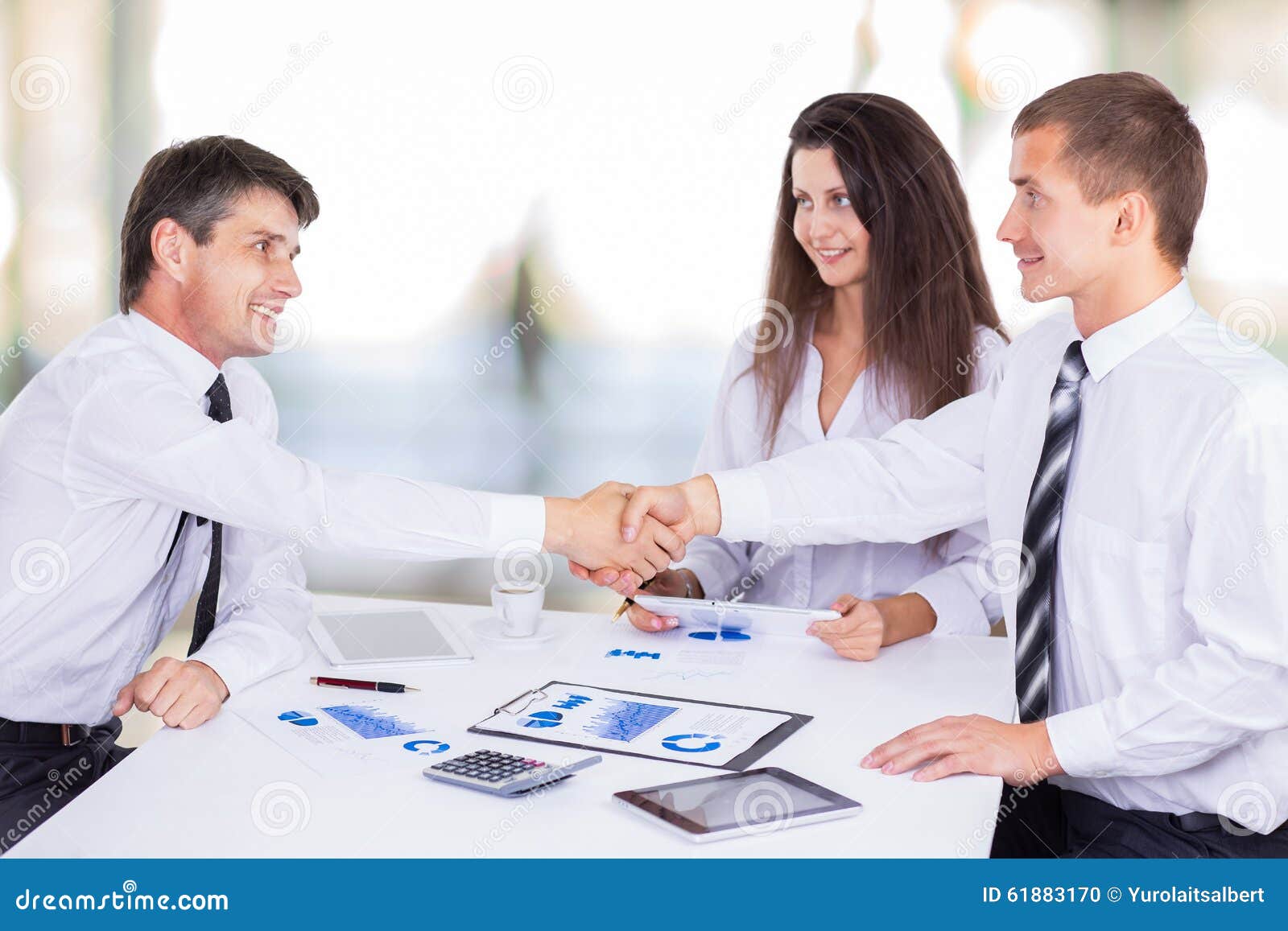 A Group of Successful Businessmen. Stock Photo - Image of coworkers ...