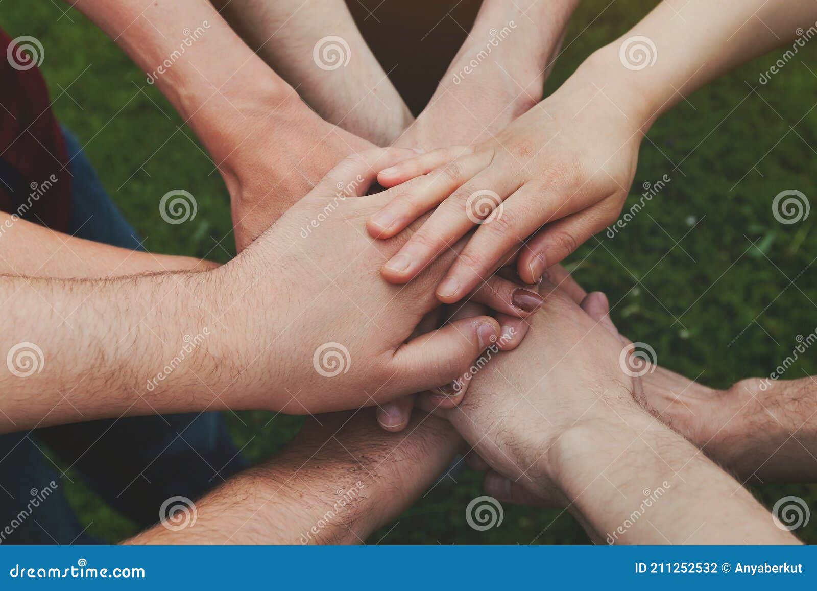Group Support and Community Team Help Concept Stock Photo - Image of ...