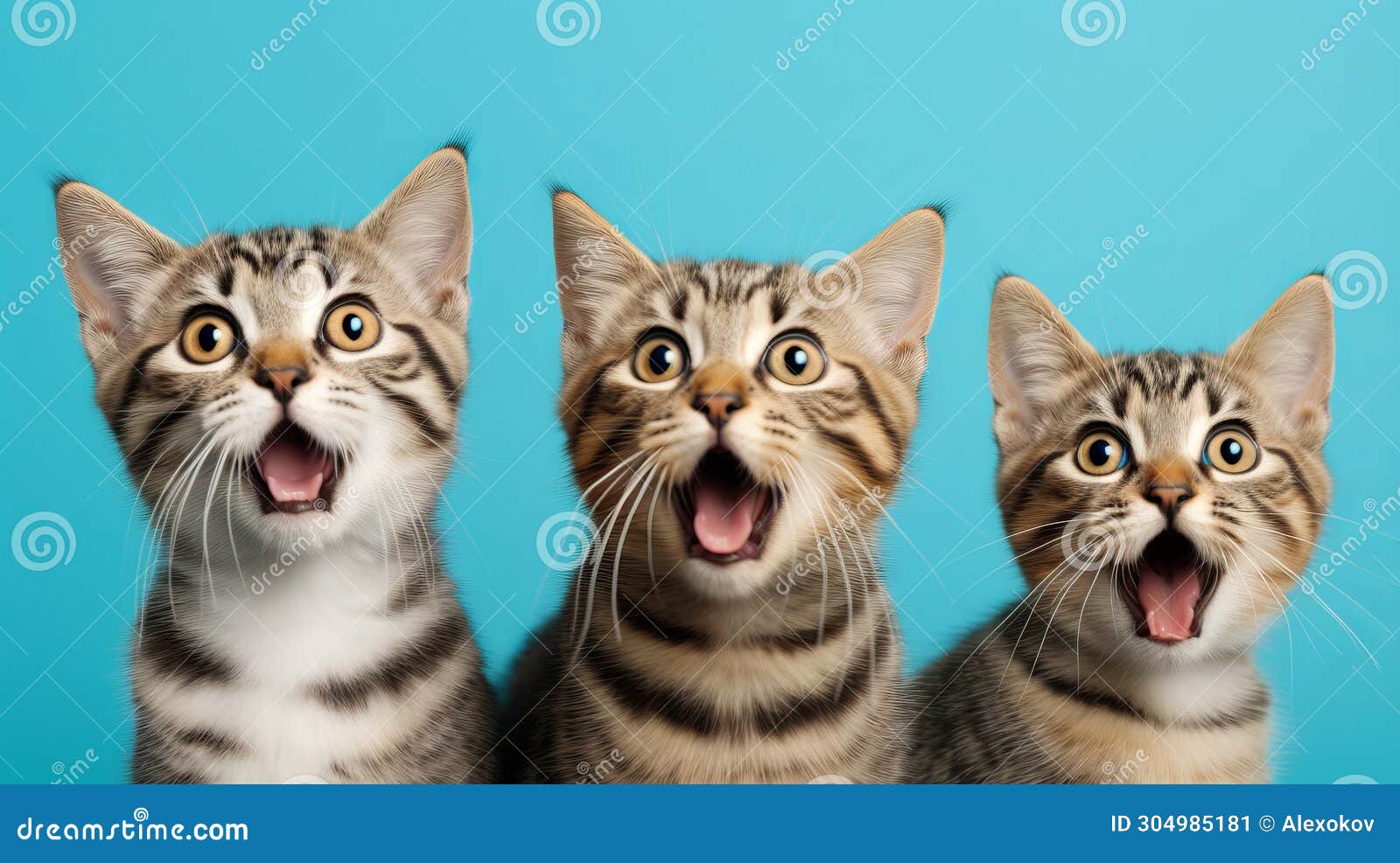 Surprised Cats With Startled Expressions Stock Photography ...