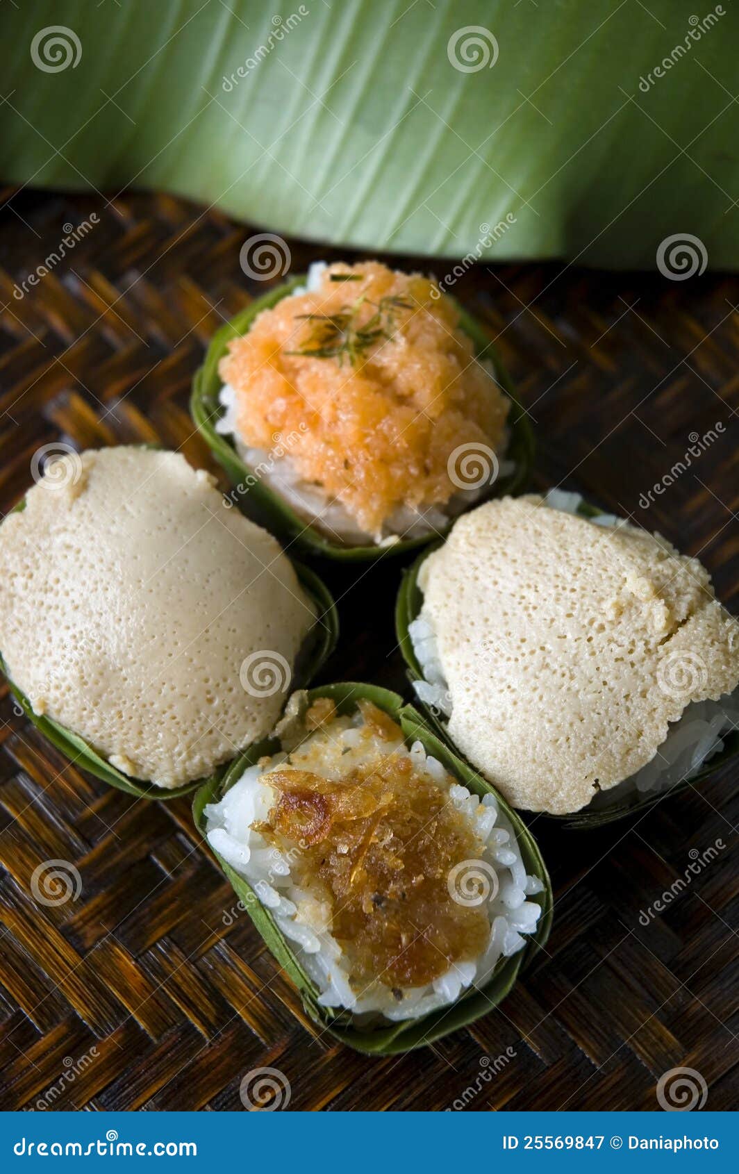 Group of sweet sticky rice stock image. Image of cultural - 25569847