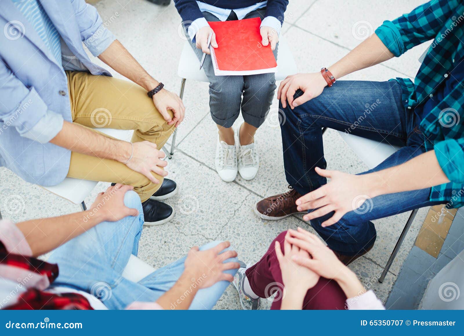 Group talk stock image. Image of together, circle, people - 65350707