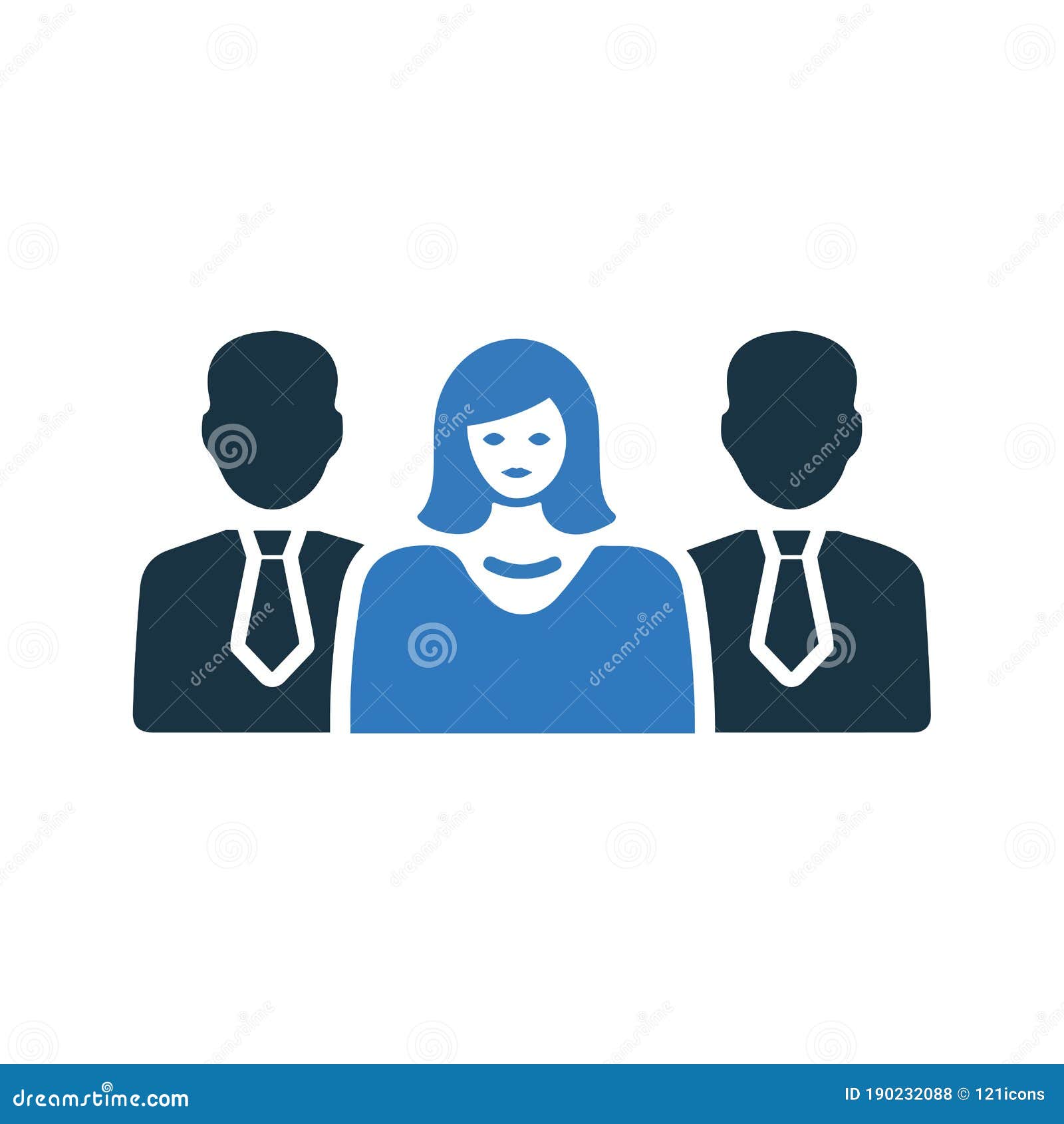 Group, Team Leader Icon / Vector Design Stock Vector - Illustration of ...