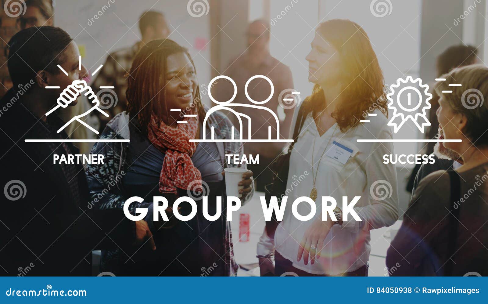 Group Team Work Organization Concept Stock Photo - Image of ethnicity ...