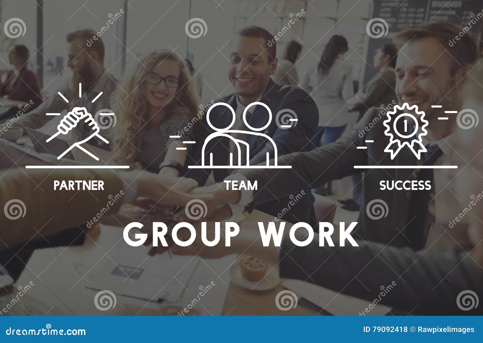 Group Team Work Organization Concept Stock Photo - Image of empower ...