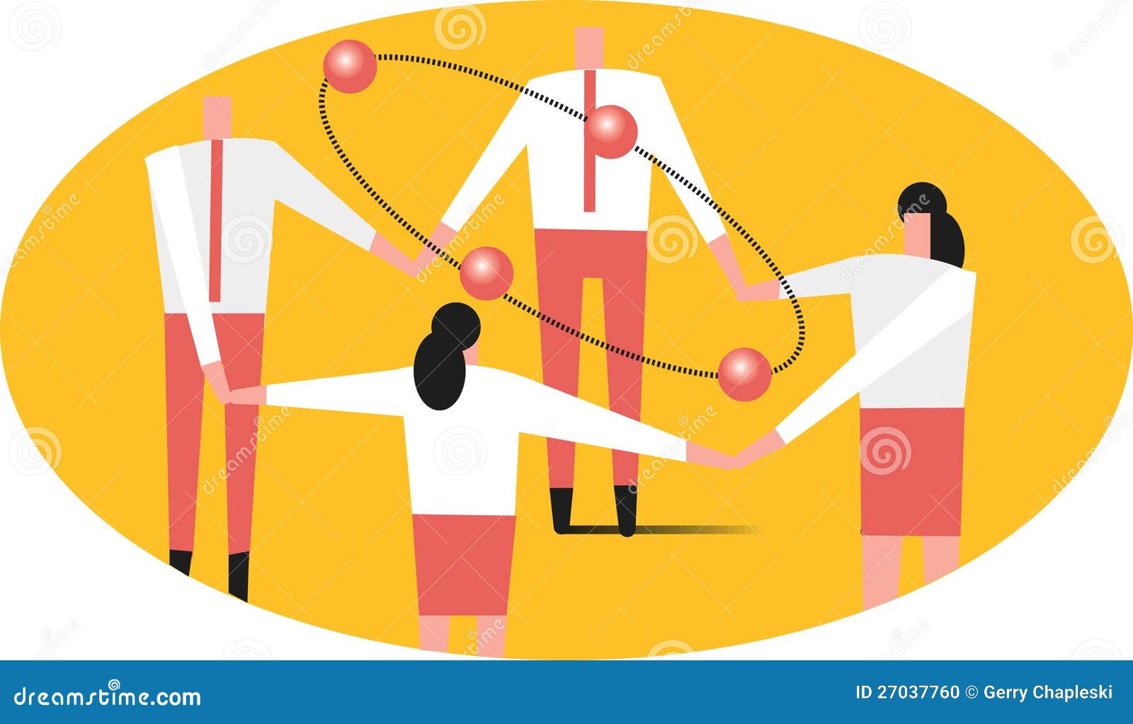 Group Technology stock vector. Illustration of internet - 27037760