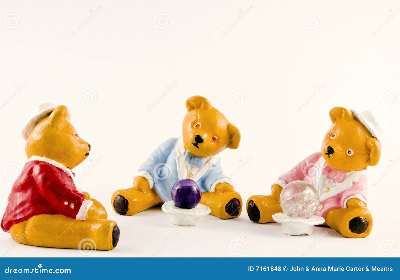 Group of Teddy S Having Business Meeting about Crystalls Stock Photo ...