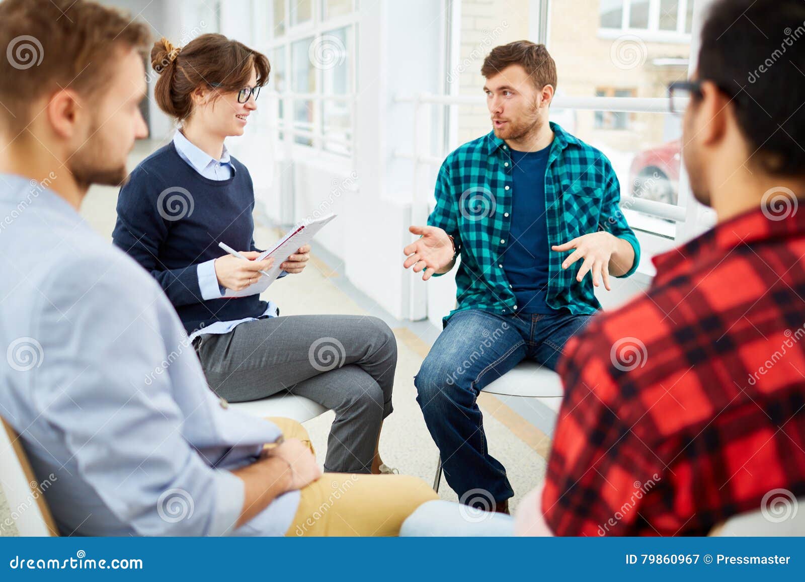 Group therapy stock image. Image of psychological, circle - 79860967