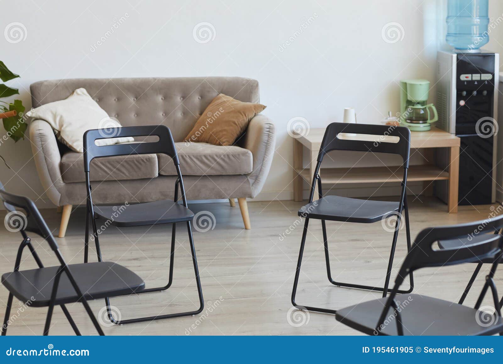 Group Therapy Session Background Stock Image - Image of issues, chair ...