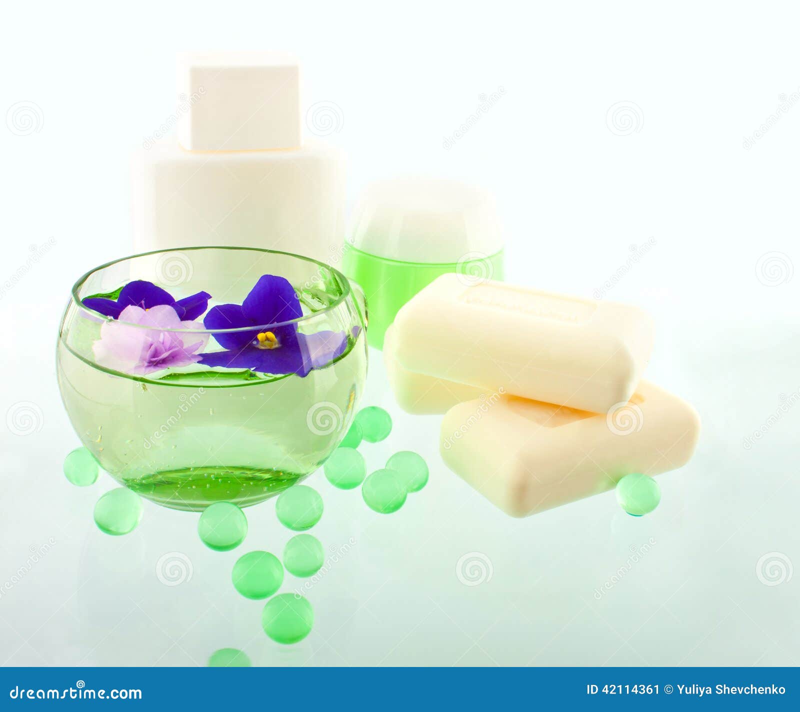 The Group of Things for Bathing Stock Image - Image of health, body ...