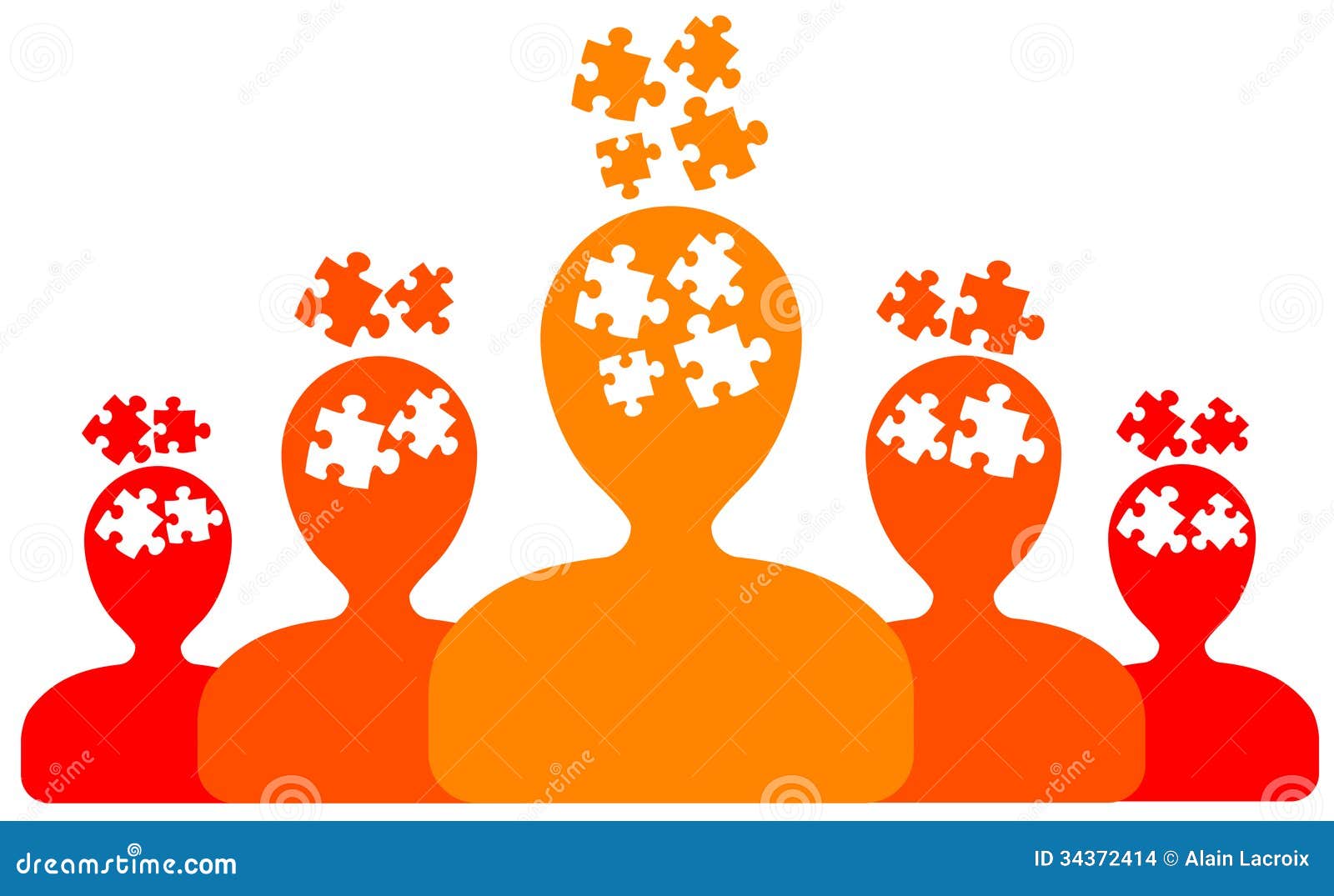 Group Thinking Clip Art