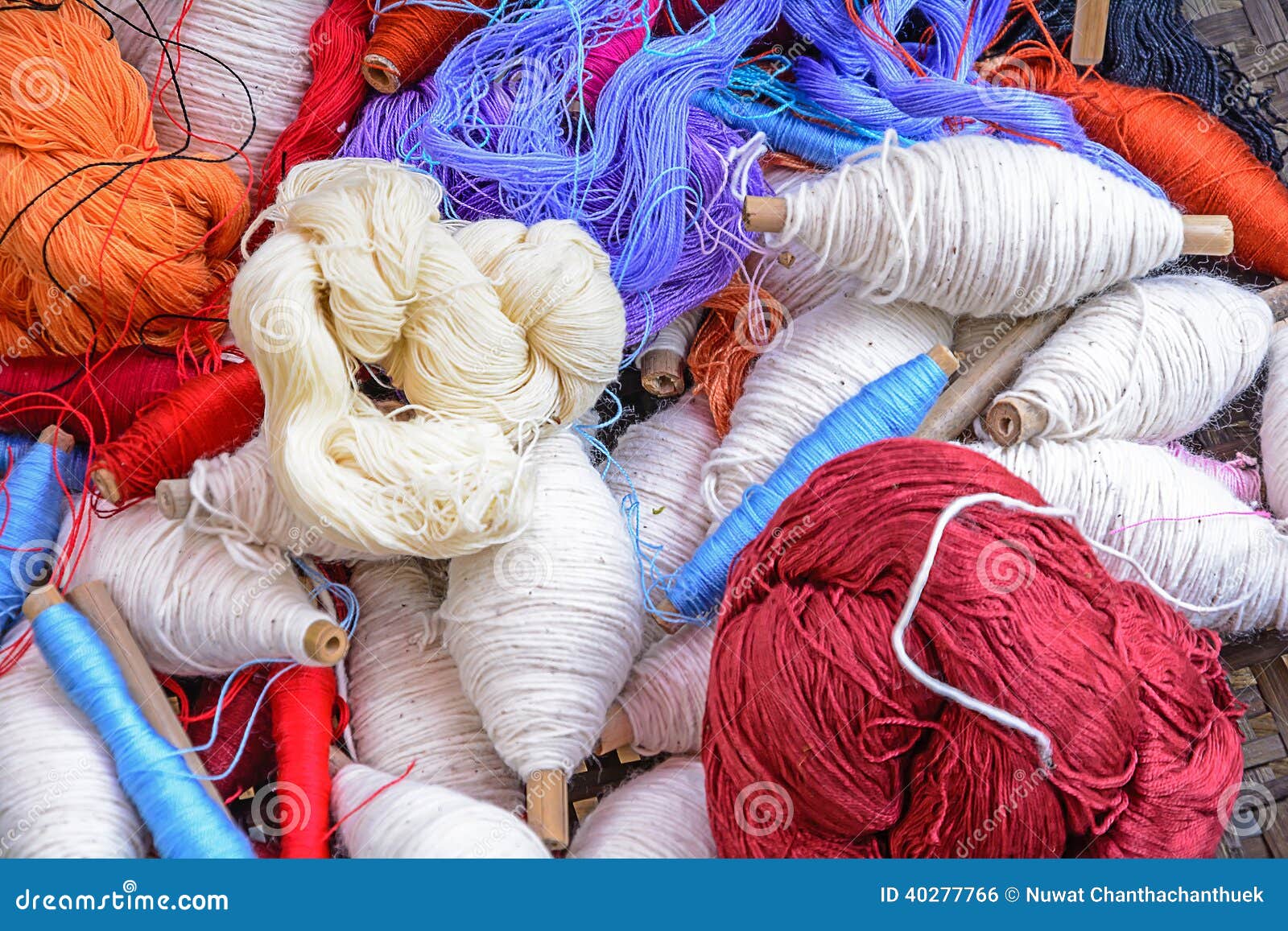 Group of thread stock photo. Image of textile, traditional - 40277766