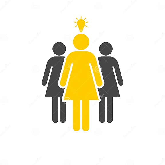 Group of three women icon stock illustration. Illustration of share ...